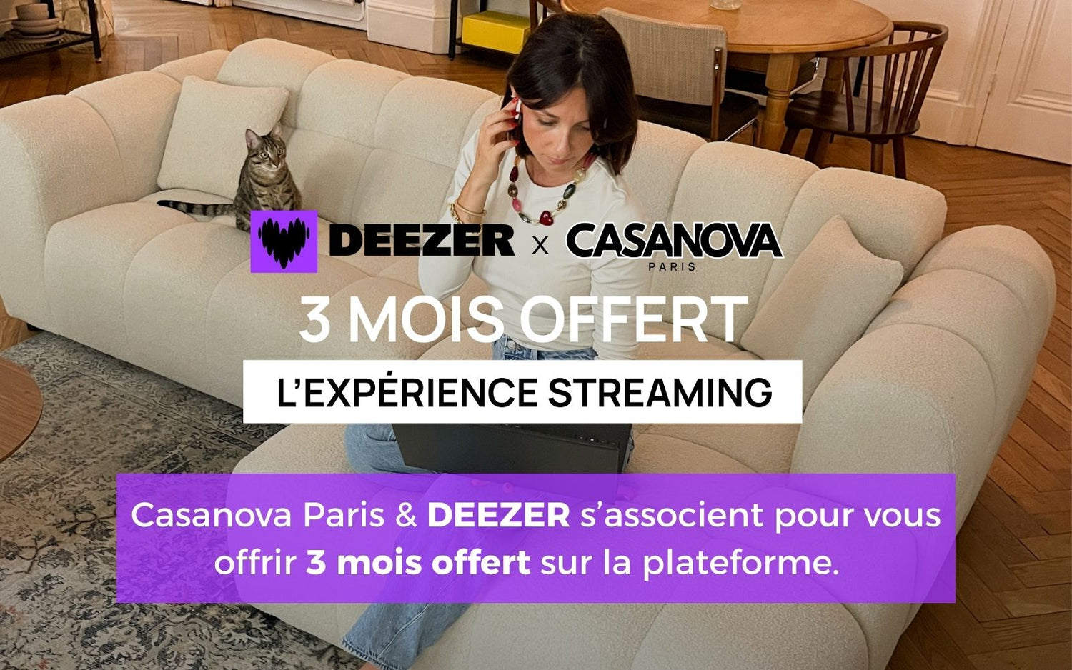 Canapé, confortable et tendance – CASANOVA PARIS